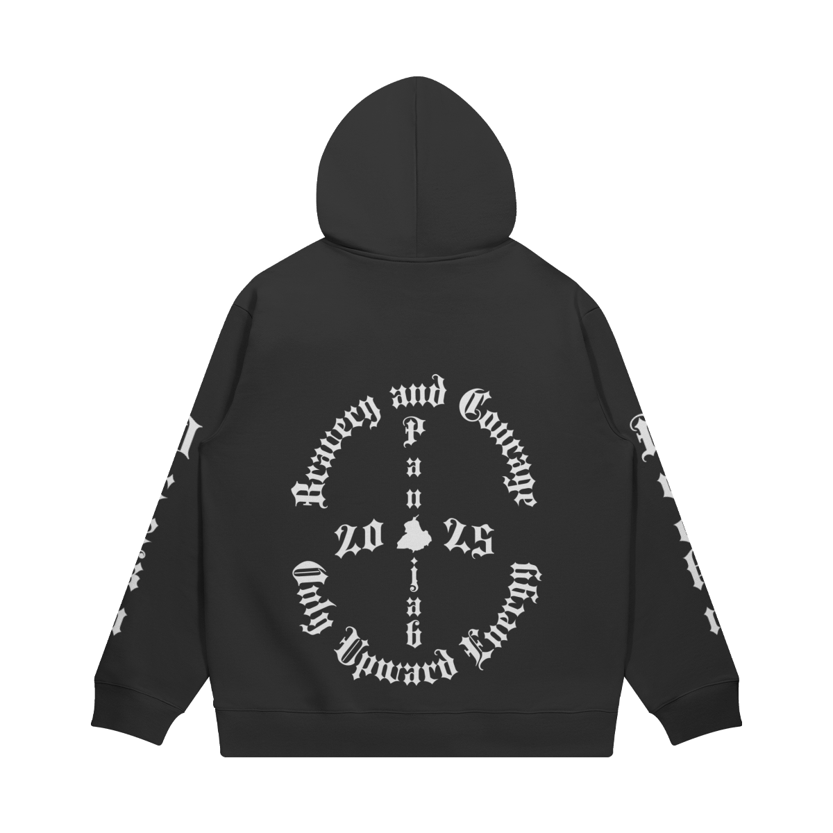Bravery and Courage Fleeced Oversized Hoodie